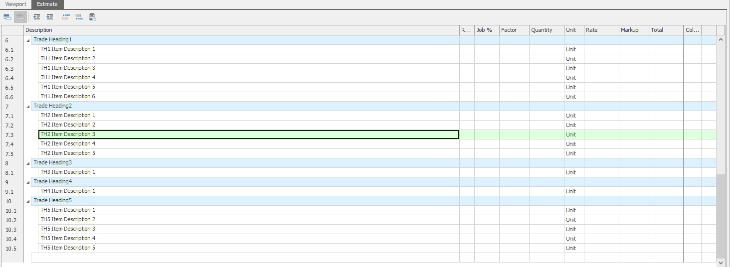 Import Excel/CSV Data Into Cubit Estimating Job – Buildsoft Help Center